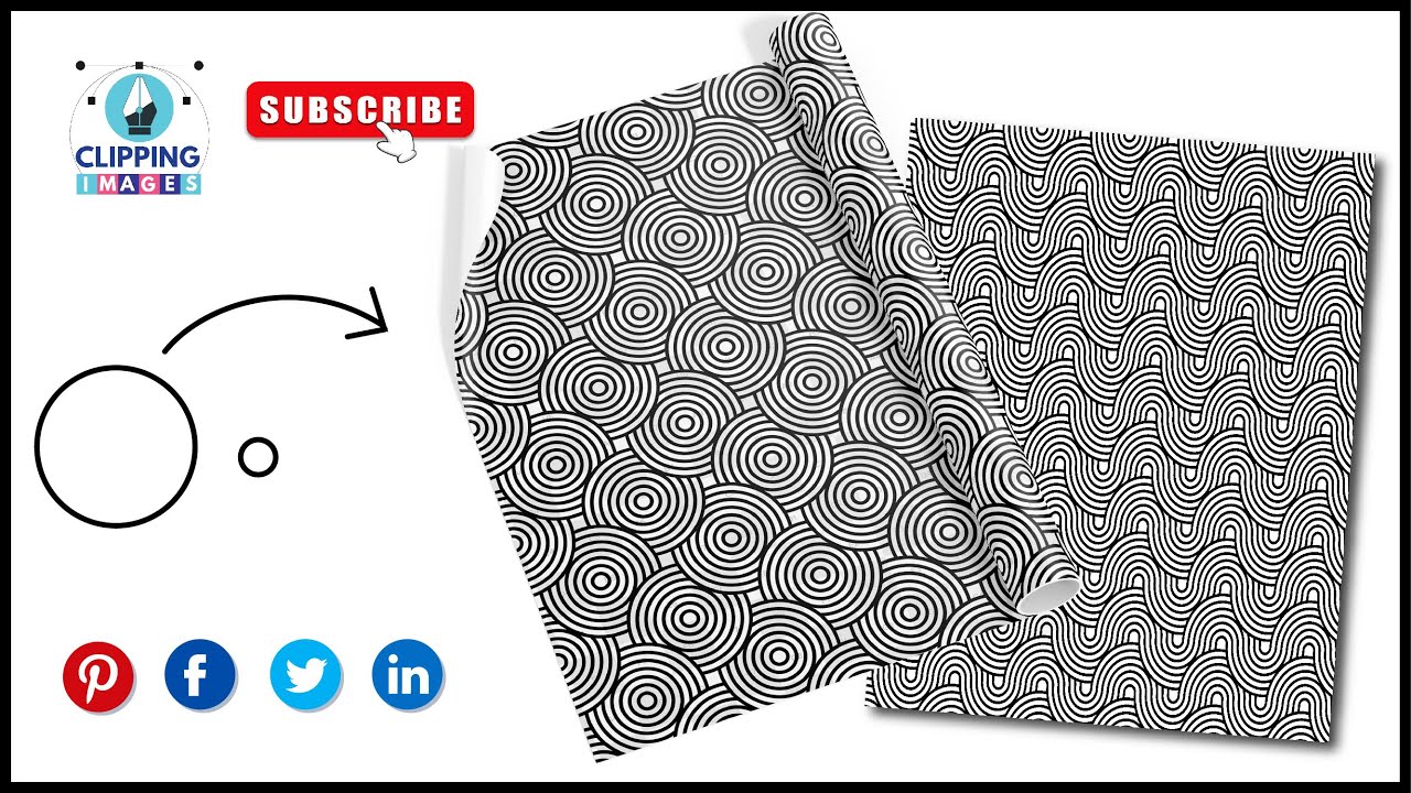 Mastering Abstract Patterns Design in Adobe Illustration Tutorial - YouTube