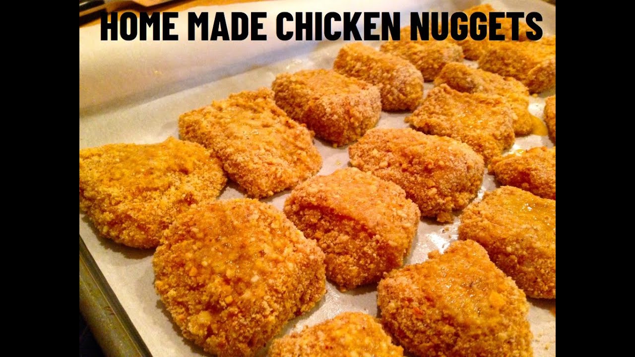 Chicken Nuggets Home made - How to Make Chicken Nuggets Very Easy ...