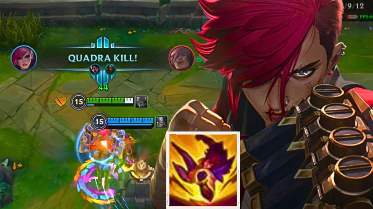 WILD RIFT - VI ULTIMATE SPELLBOOK MODE + SETT ULT - YouTube