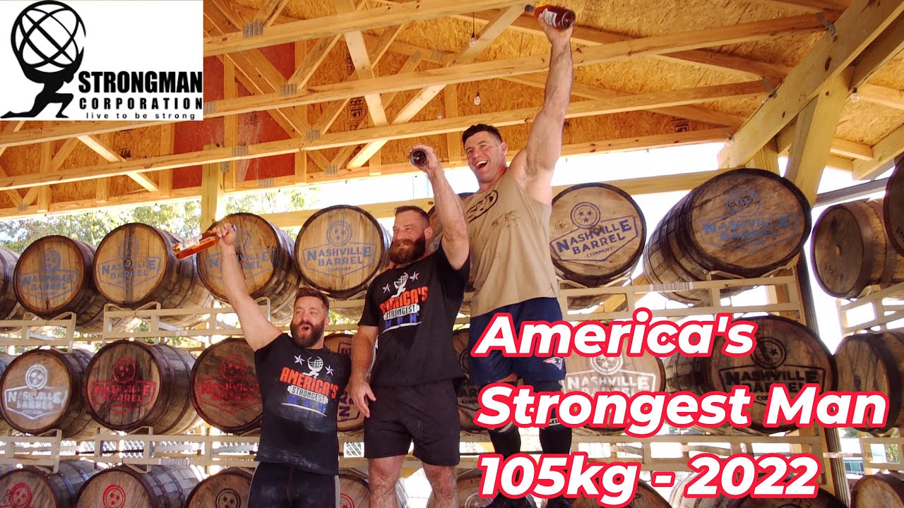 America's Strongest Man 105kg 2022 - Full Contest w/ Commentary - YouTube