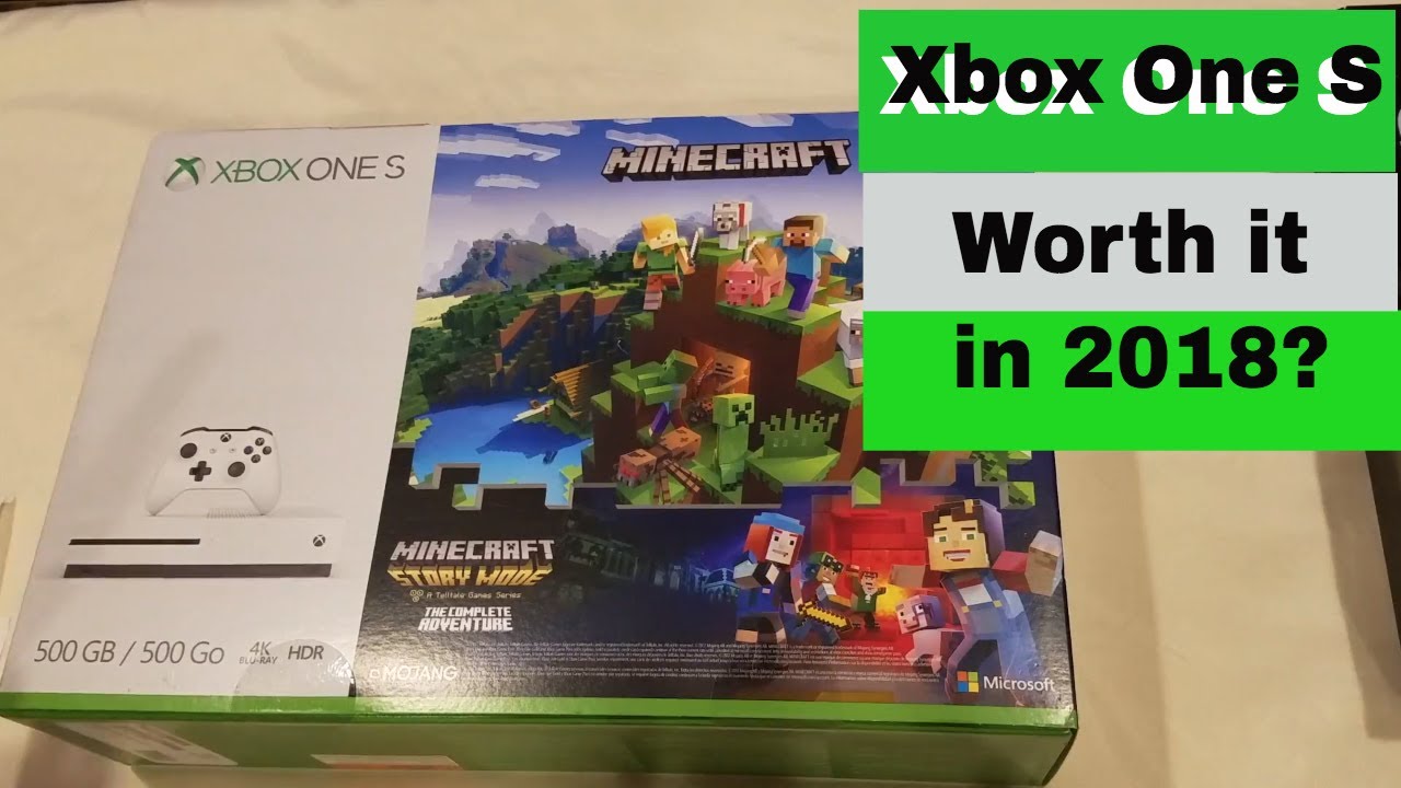 Xbox One S Minecraft Edition Worth it in 2018? Unboxing & Comparison ...