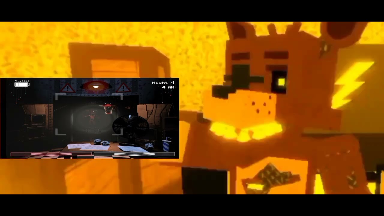 The mangle song: foxy part in roblox! - YouTube
