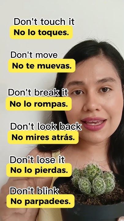 APRENDE FRASES NEGATIVAS EN INGLES #inglesfacil #parati - YouTube