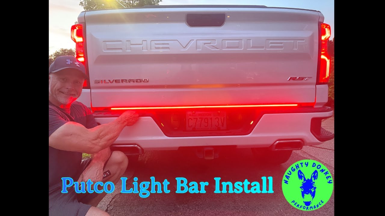 How to install the Putco blade led taillight - YouTube