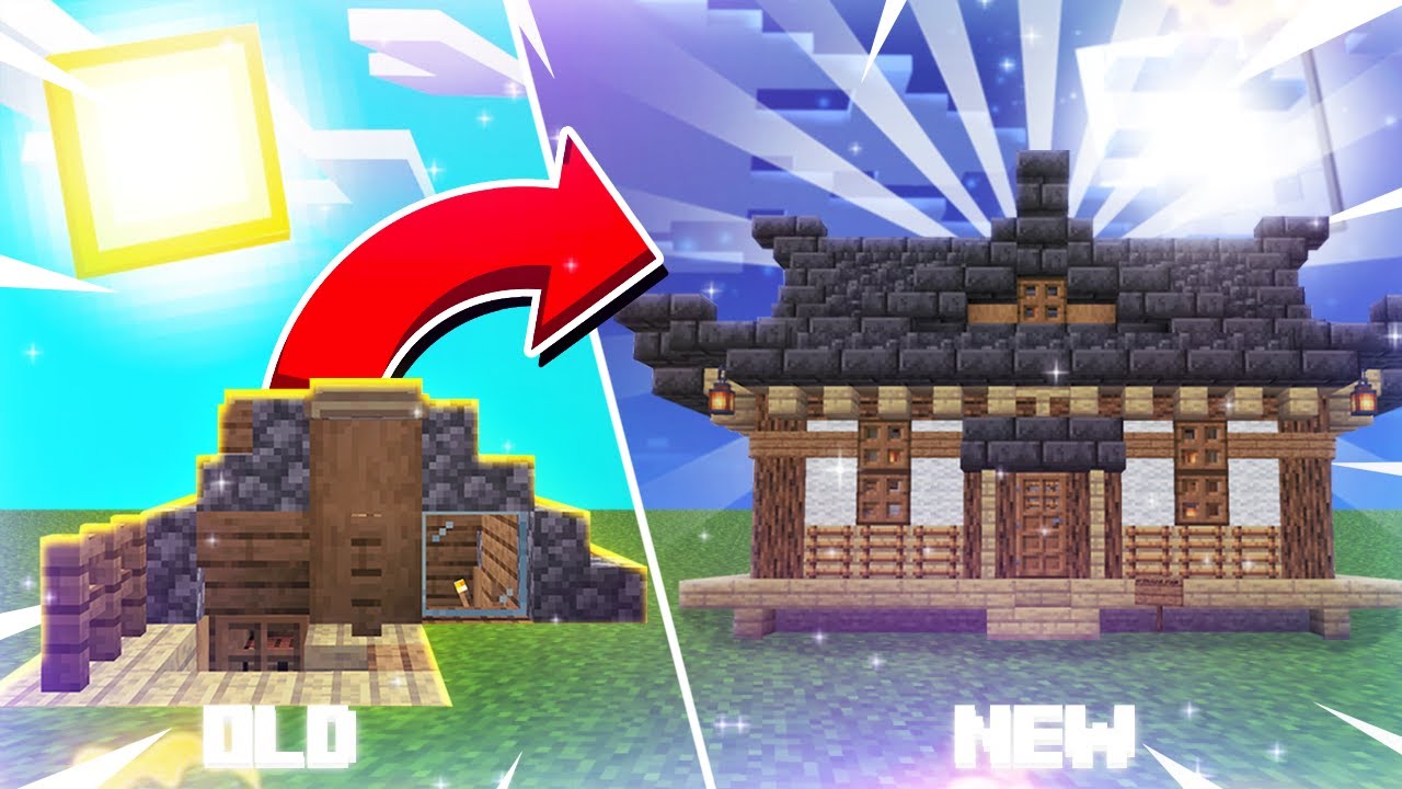 Upgrading My Old Build In Minecraft Hardcore S1 Ep (3) - YouTube