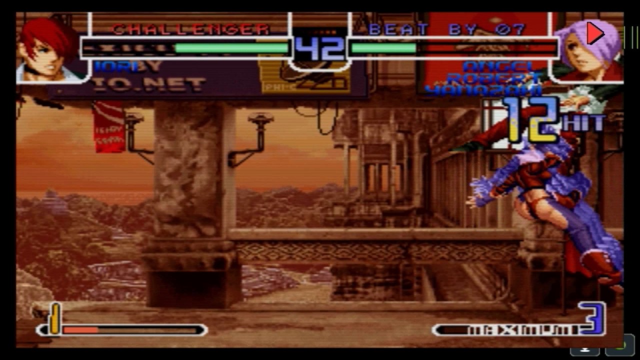 Combo Angel Kof 2002 online 16/11/2016 Fightcade por Vinny Mineiro ...