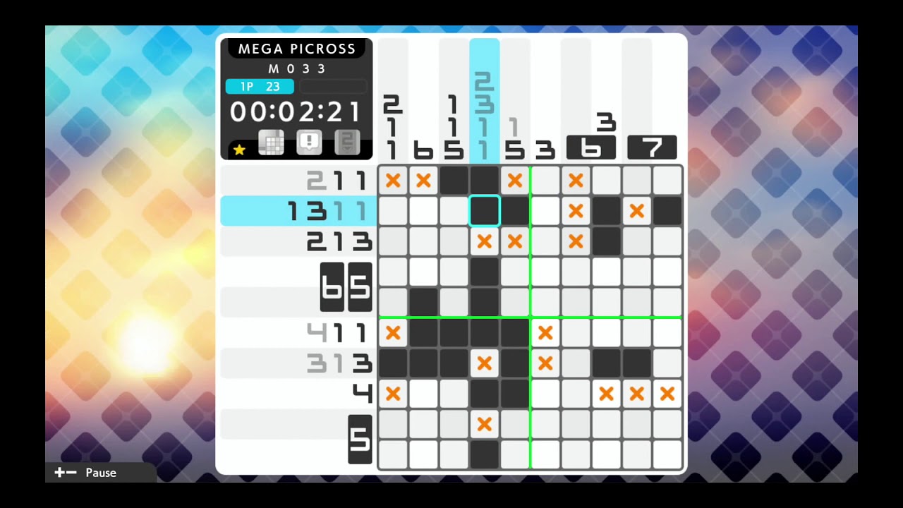Picross S4 Switch M033 - YouTube