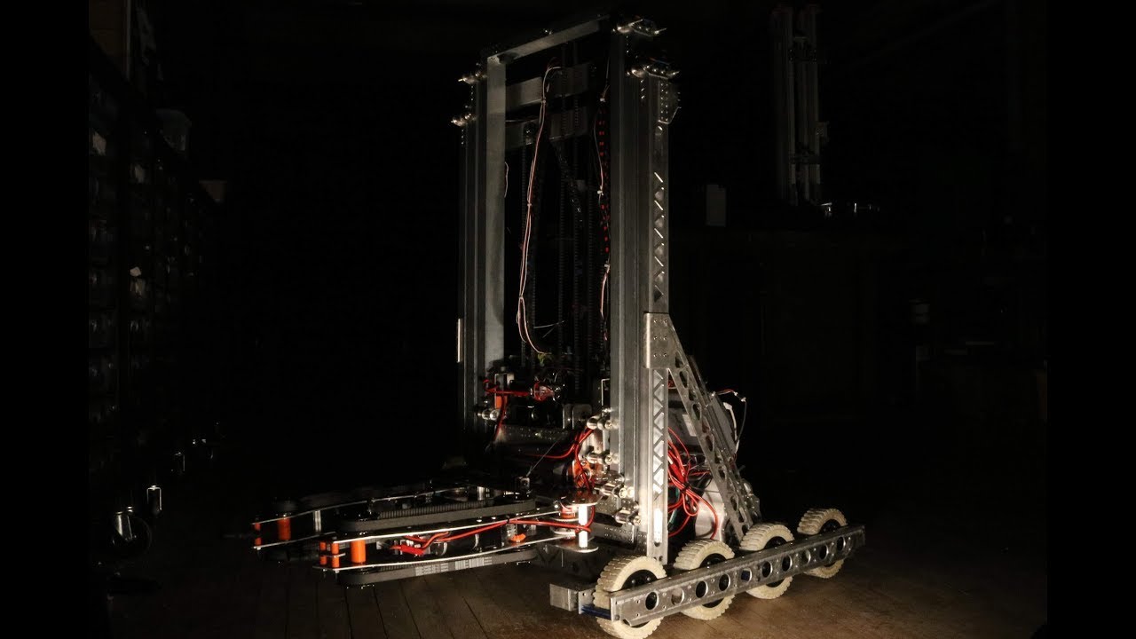 FRC 334 TechKnights 2019 Robot Teaser - Free Fall - YouTube