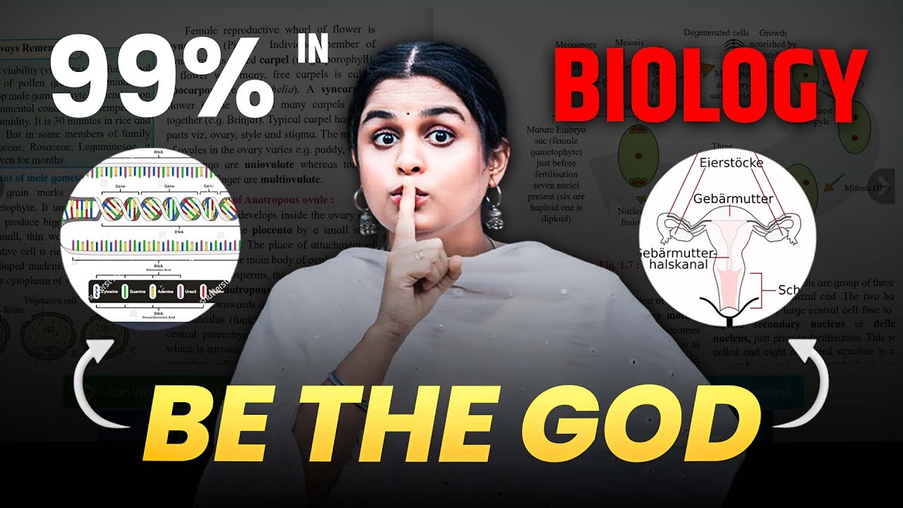 अभी तक ZERO STUDY😭? 🔥70/70 Best Biology Strategy 💓 | Biology Class 12th By Tapi Miss ASC - YouTube