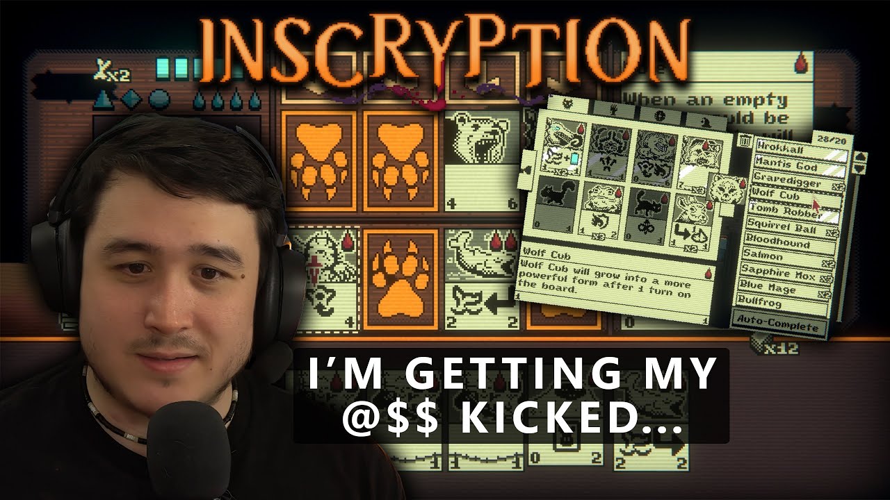 I actually got a little tilted with Act 2... - Inscryption [6] - YouTube