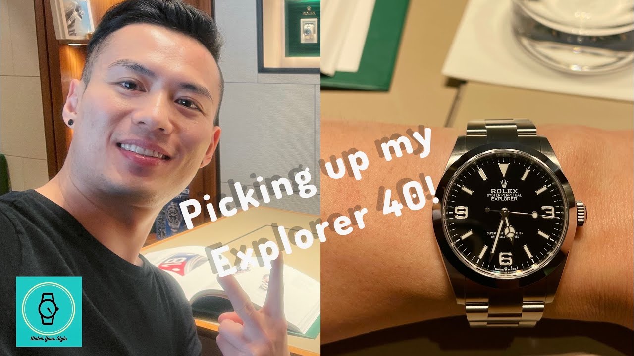 Picking up my Explorer 40 from my AD :) - YouTube