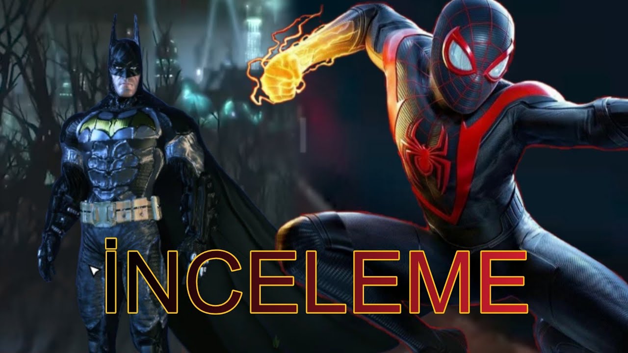 Batman: Arkham Asylum ve Spider-Man: Miles Morales İnceleme - YouTube