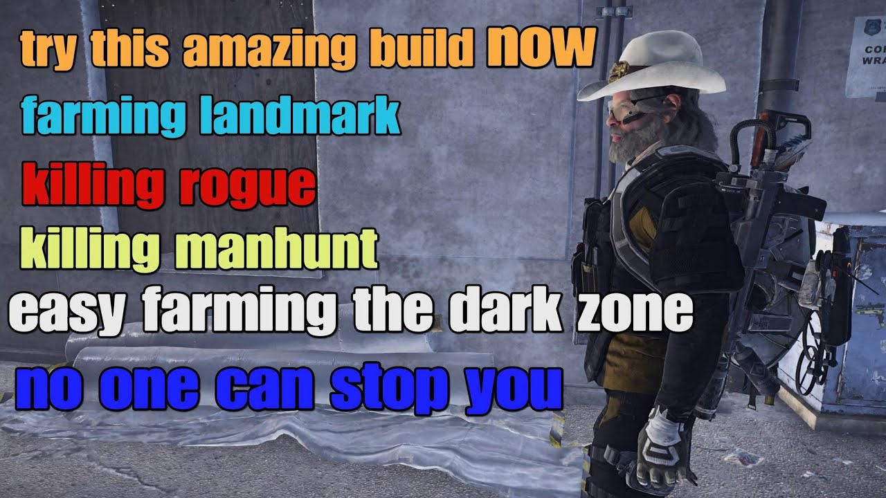 The division 2 best AR build for farming the dark zone landmark and ...