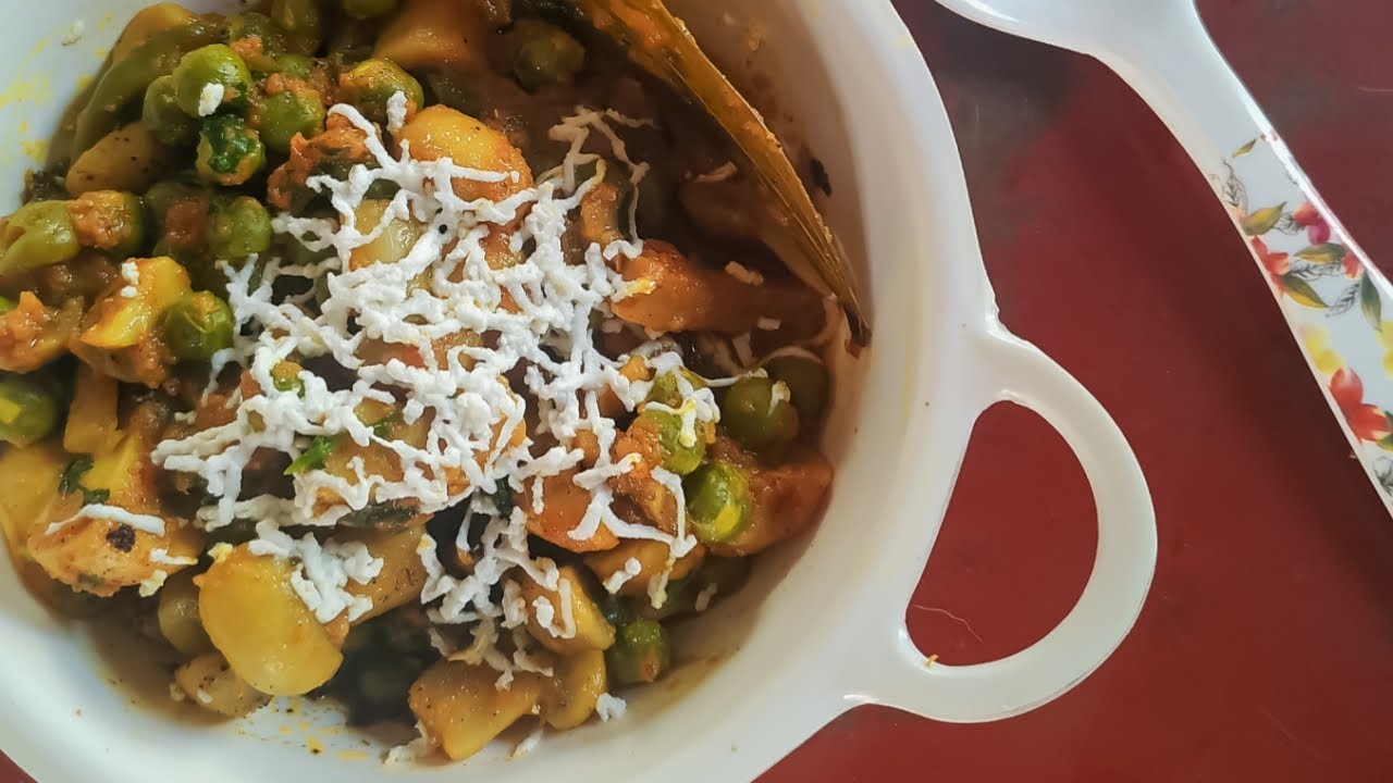 #indianrecipe #mushroom #recipe Masrum recipe | matar masroom recipe ...