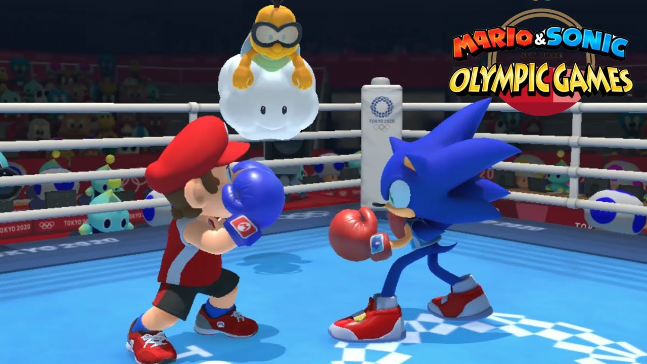 Boxing Gameplay : Mario & Sonic At The Olympic Games Tokyo 2020 Mario ...