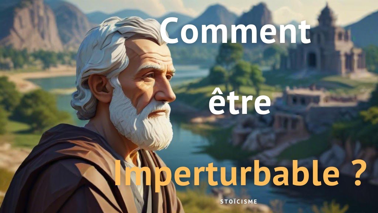 APPRENDRE A ETRE IMPERTURBABLE | STOÏCISME - YouTube