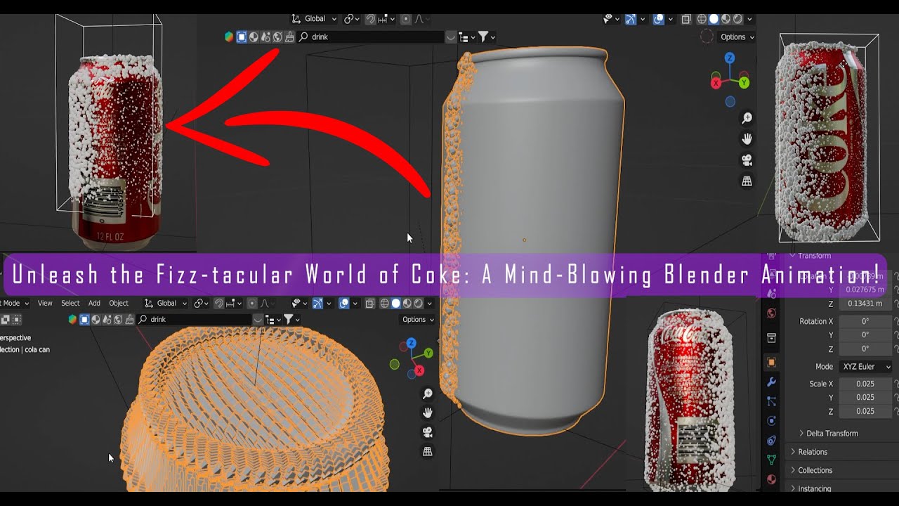 Unleash the Fizz-tacular World of Coke: A Mind-Blowing Blender ...