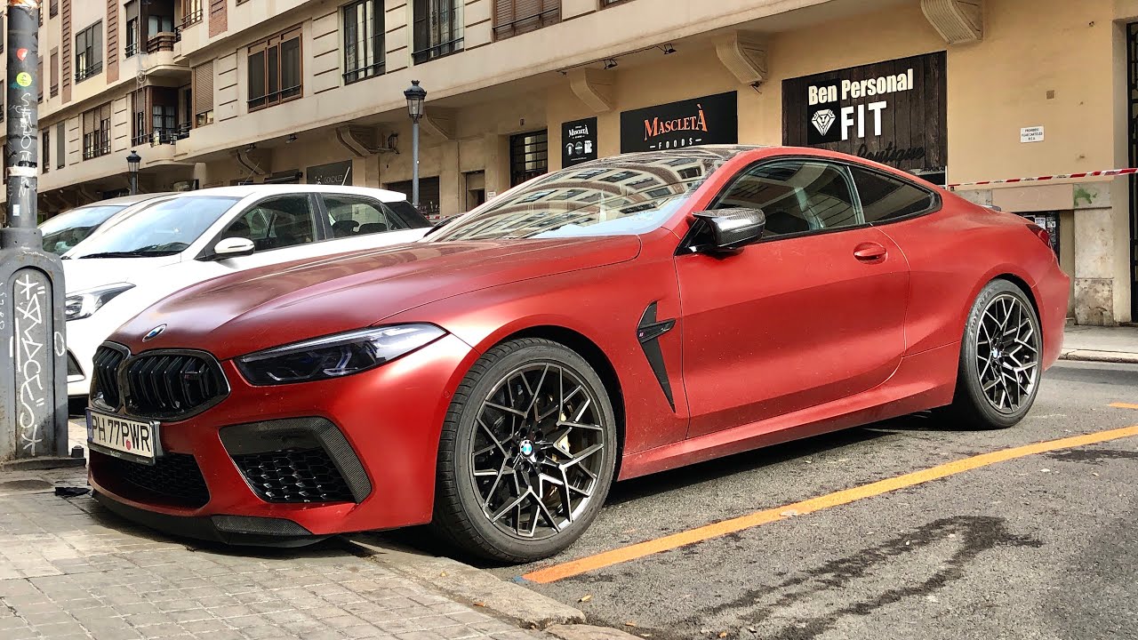 BMW M8 Competition in Frozen Orange | Walkaround - YouTube
