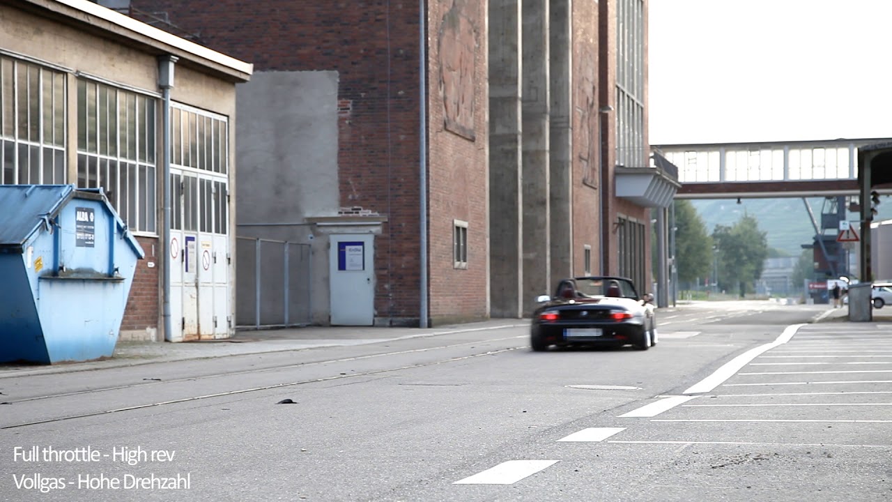 BMW Z3 2.8 Single Vanos SAT ESD - YouTube