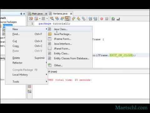 Tutorial Java 01 - [JFrame + Canvas] (En español) - YouTube