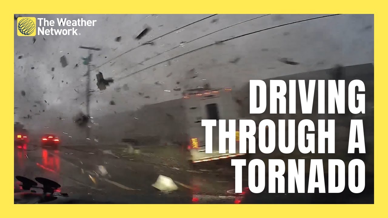 See It: The Terrifying Moment a Car Drives Through Tennessee tornado ...