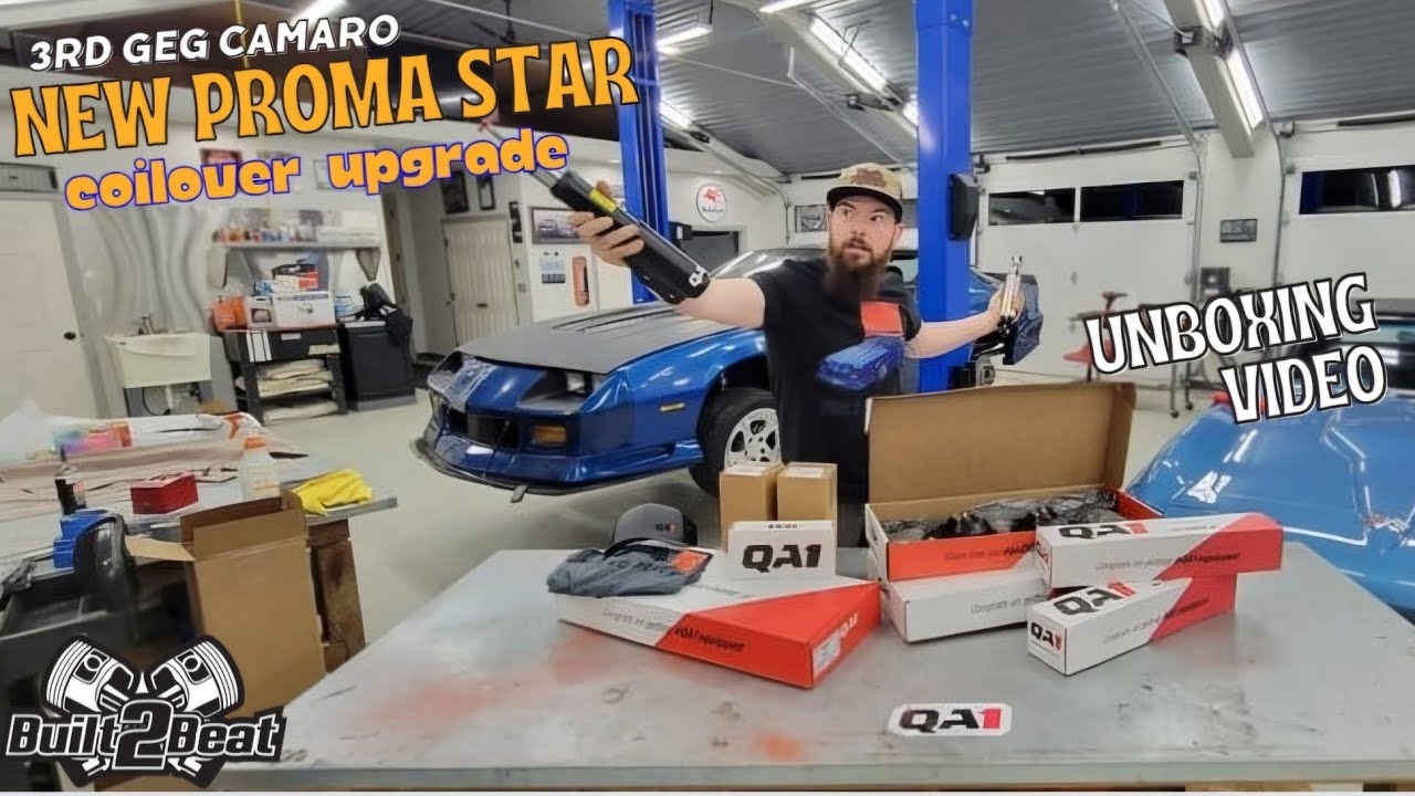 QA1 Proma Star Coilover Upgrade unboxing! - YouTube