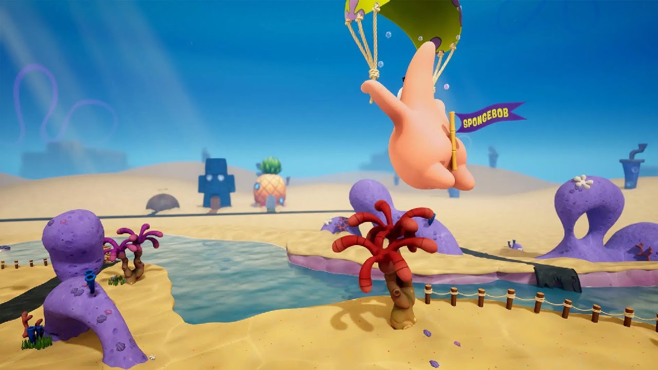 Sandy berubah menjadi monster - Spongebob Squarepants titans of the ...