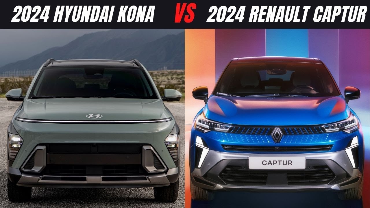 2024 Renault Captur VS 2024 Hyundai Kona - which is the best crossover ...