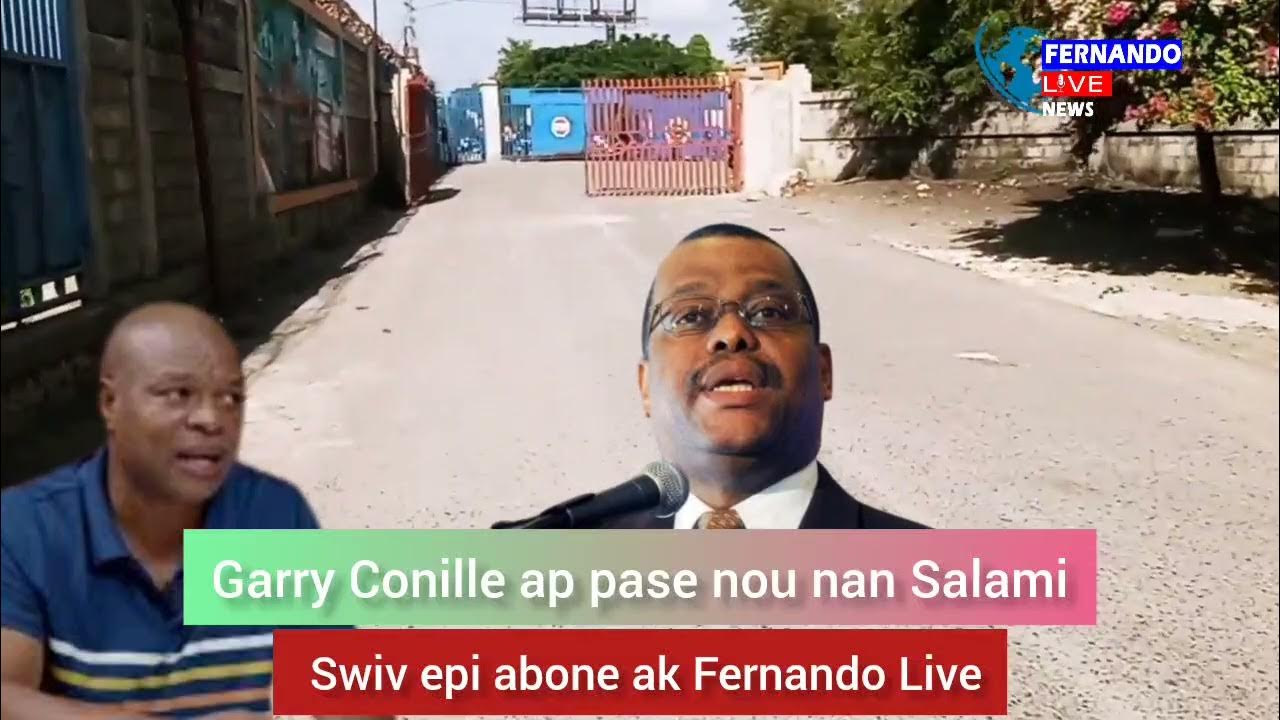 Garry Conille ap pase nou nan Salami - YouTube