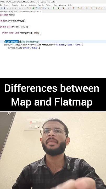 Differences Between Map Vs Flatmap In Stream Api Java8 Streamapi Springboot Microservices 
