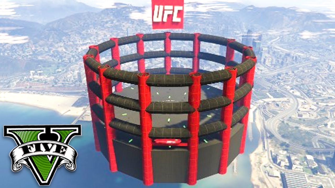 GTA V Online: A MAIOR ARENA DE UFC NO GTA V!!! (BATE-BATE) - YouTube