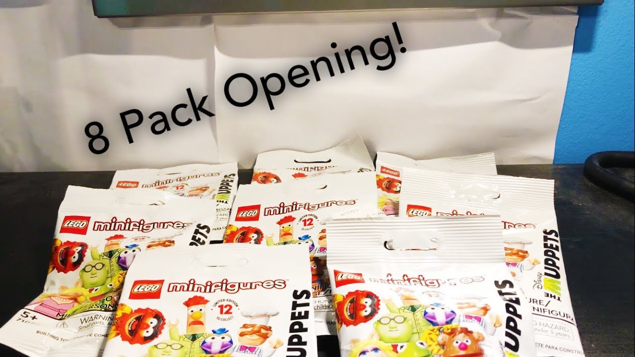 LEGO Muppets CMF 8 Pack Opening! - YouTube