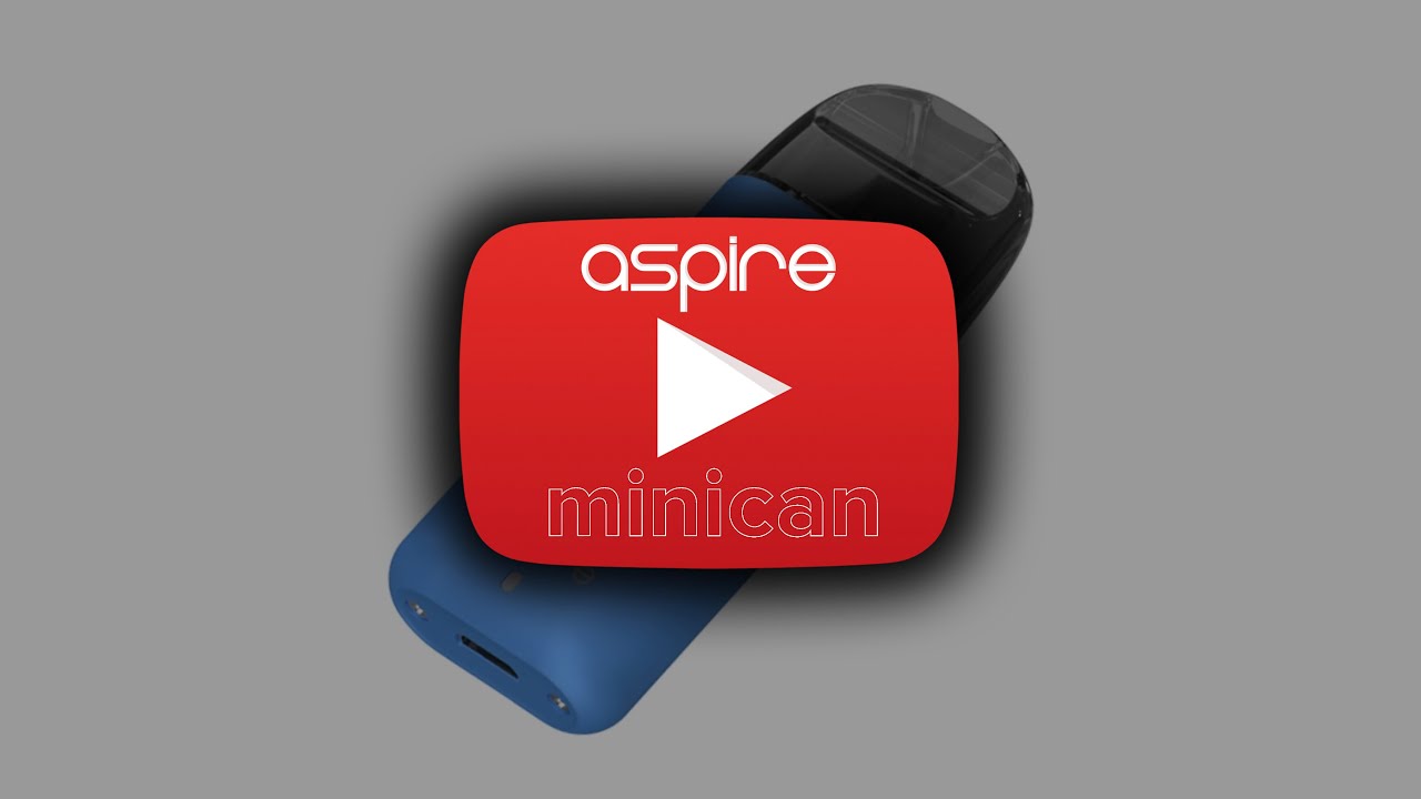 Aspire Minican 500mAh Handheld Pod Device - YouTube