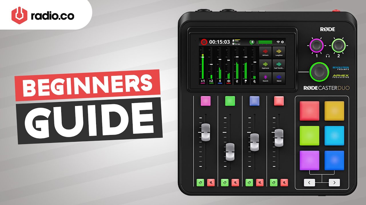 Rodecaster Duo & Pro II: Beginners Guide (Full Walkthrough) - YouTube