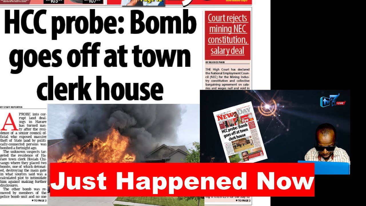 WATCH LIVE; Bomb goes off in Harare, what Happened - YouTube