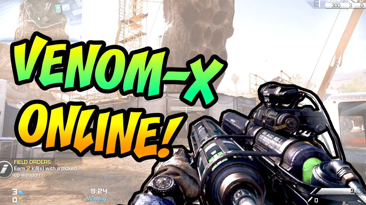 "VENOM-X" Multiplayer Tutorial - Cod Ghosts UNEARTHED DLC Map! - YouTube