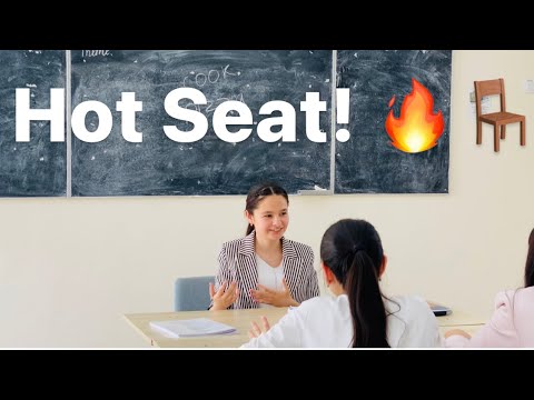 HOT SEAT (Who am I?) Warm up for teaching jobs and occupations. - YouTube
