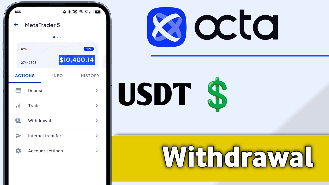 TradingOcta USDT Withdrawal - YouTube