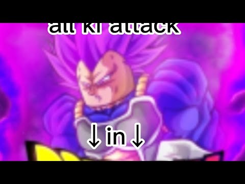 all ki attack in dragon ball rage - YouTube