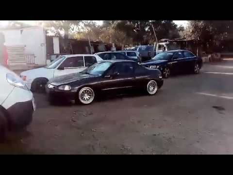 Honda del sol H22 H2B test - YouTube