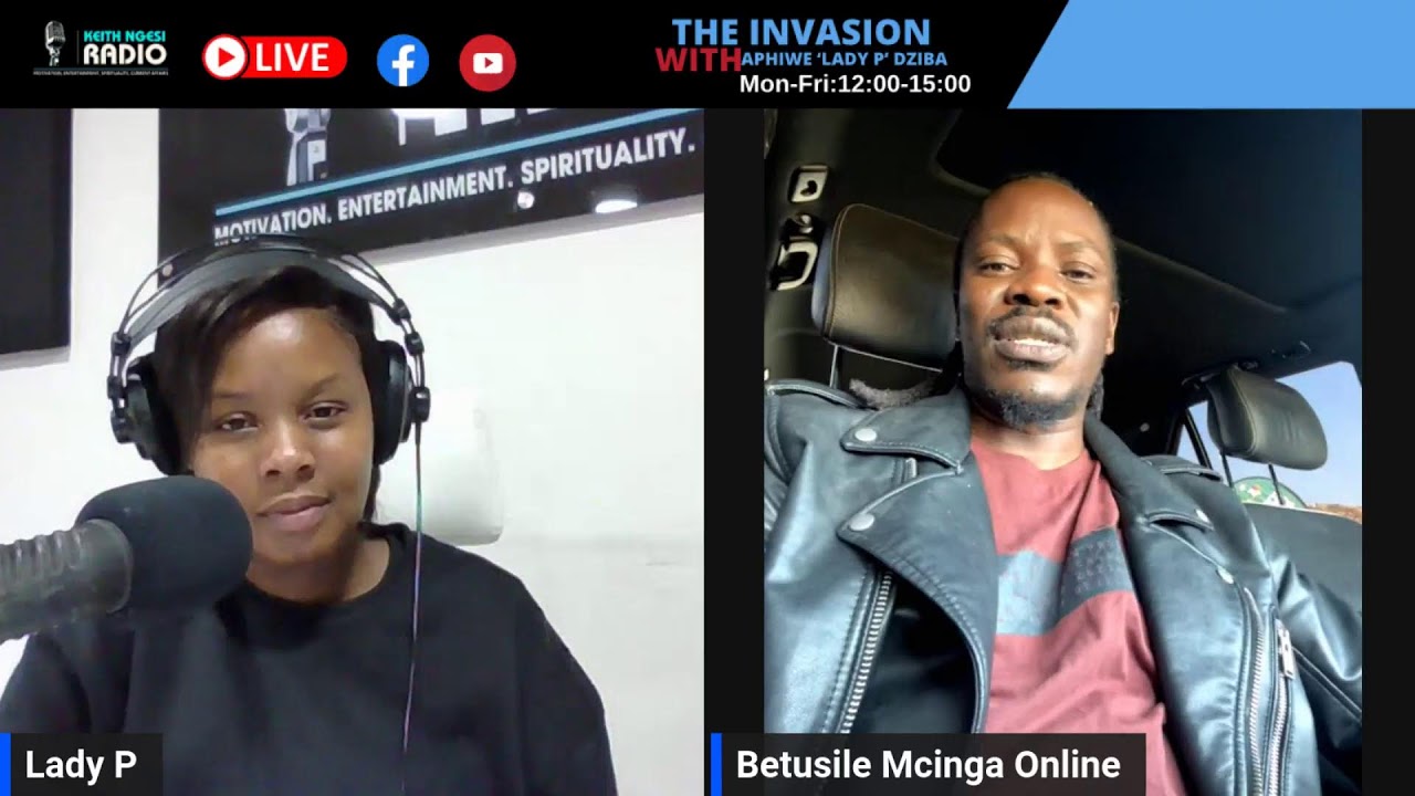Interview with Betusile Mcinga on his new Single - Nomatheba - YouTube