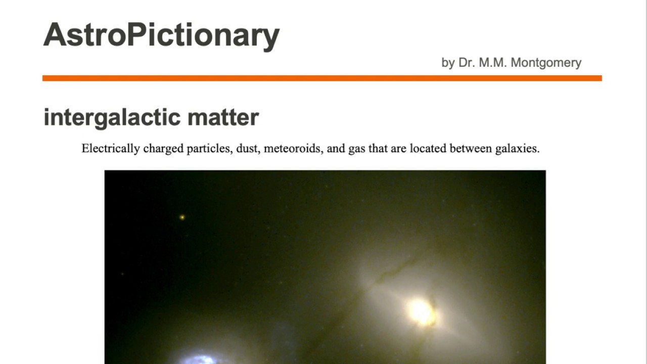 Intergalactic Matter - YouTube