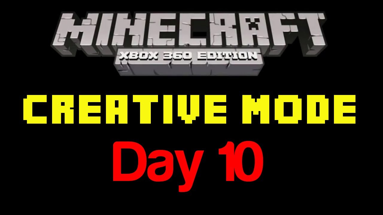 Minecraft Creative Mode Day 10 | TheGamingLogic - YouTube
