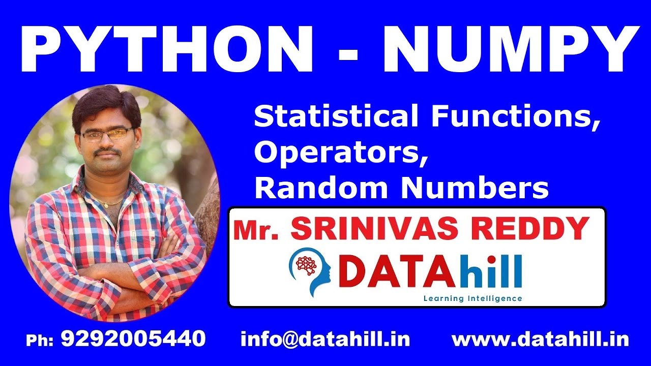 05 Statistical Functions, Operators & Random Numbers - YouTube