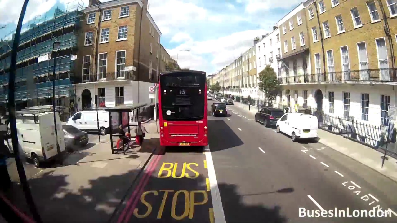 Route 189 Visual - Marble Arch to Brent Cross - Metroline - YouTube