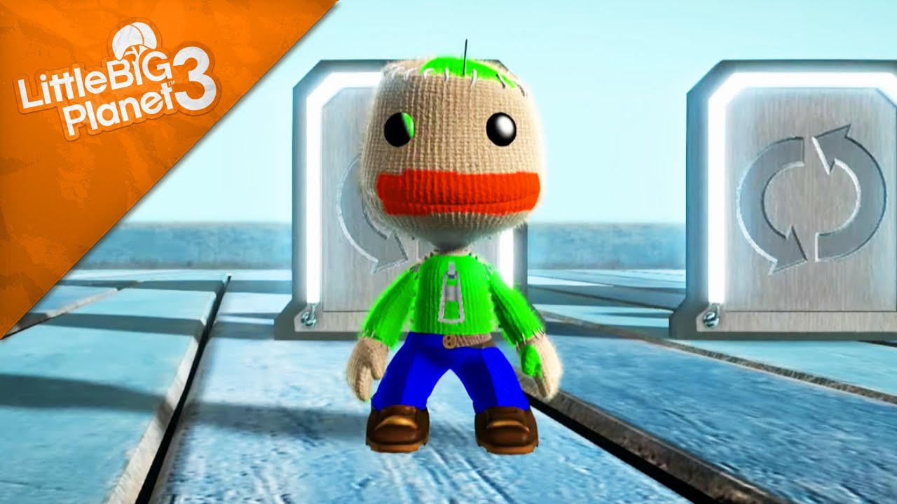 LittleBigPlanet 3 - Baldi's Basics Costumes - YouTube