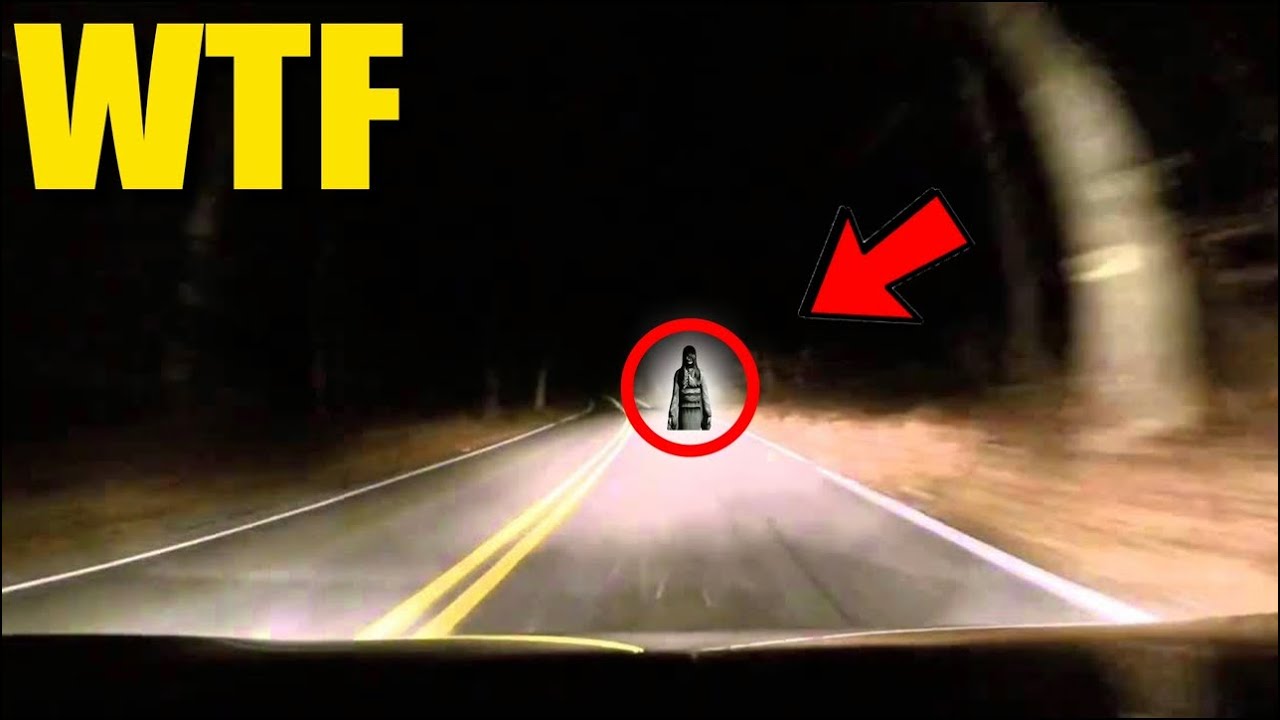 when you are driving down the HAUNTED CLINTON road and see the DEMON ...