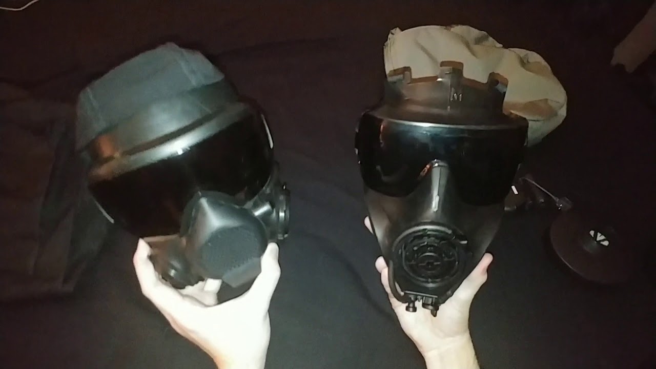 Avon FM53 and Airboss LBM (low burden mask) comparison/review - YouTube