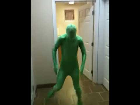 GREEN MAN DANCING - YouTube
