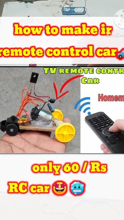 how to make ir remote control car🚙🥶|new remote control car 💯🤩|#short ...